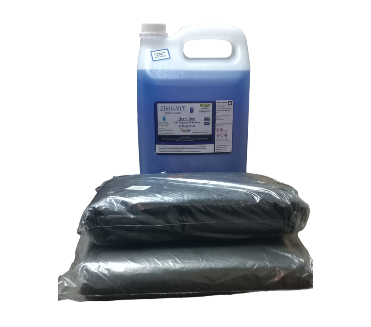 All Purpose Cleaner with (50 Mic - 10 Wheelie & 20 Garbage Bags) Combo ...