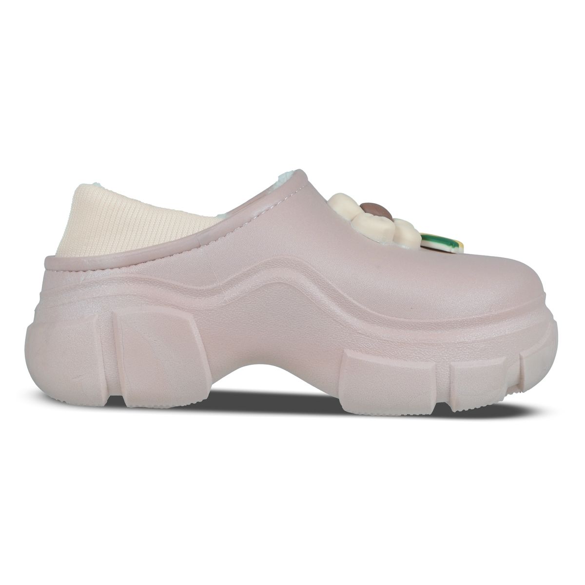 Ladies Plush Flower Slippers - Soft Fleece Lined Winter Slides | Shop ...