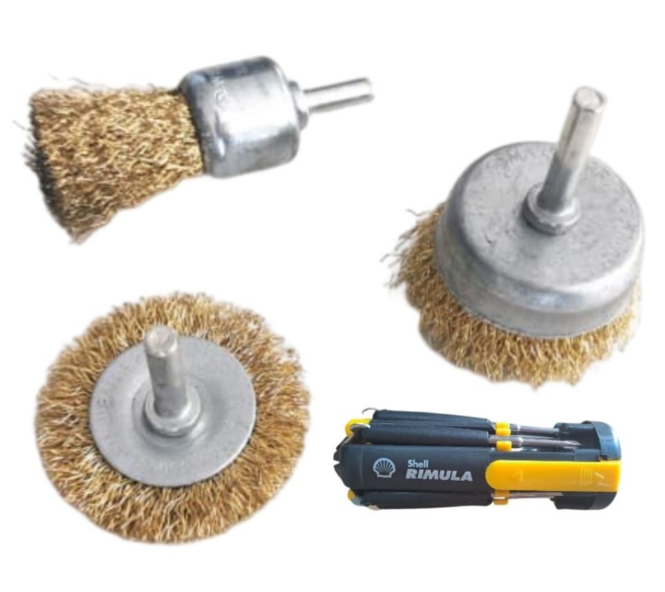 3 Piece Wire Brush Set & Screwdriver Set | Shop Today. Get it Tomorrow ...