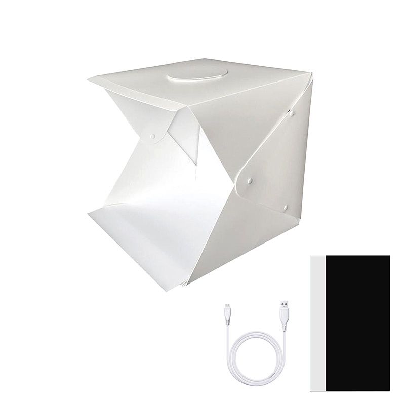 Folding Photo Studio Kit Box With LED Light For Photographing | Shop ...