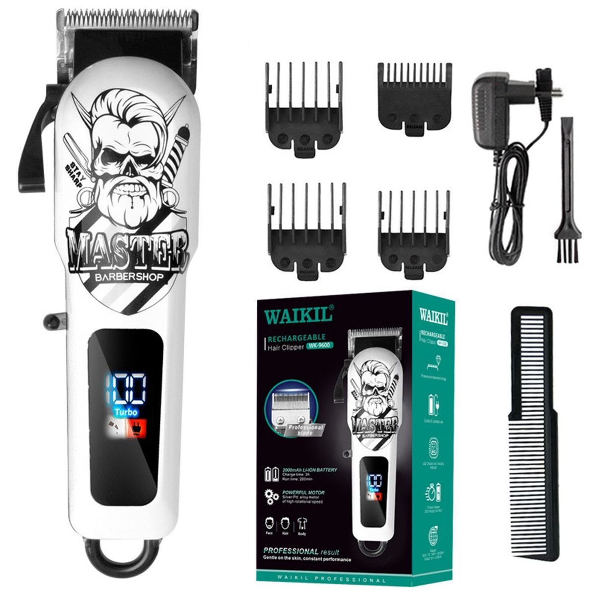 Hair Cutter Machine for Men,Cordless Hair Clipper/Trimmer Machine with ...