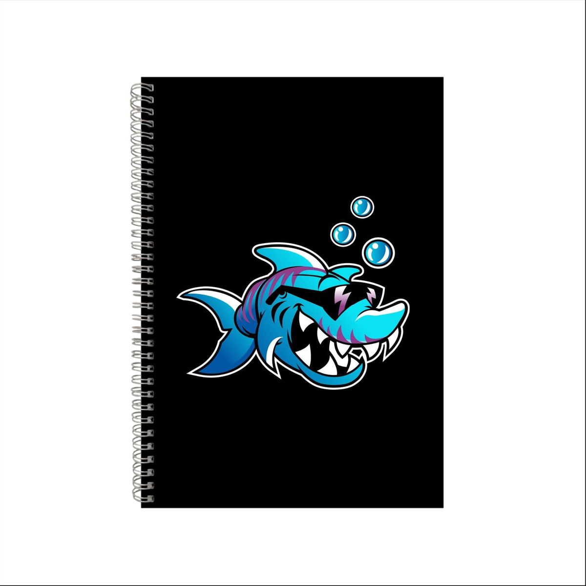 Blue Shark Notebook Beach Gift Idea A4 Notepad Pad 25 | Shop Today. Get ...