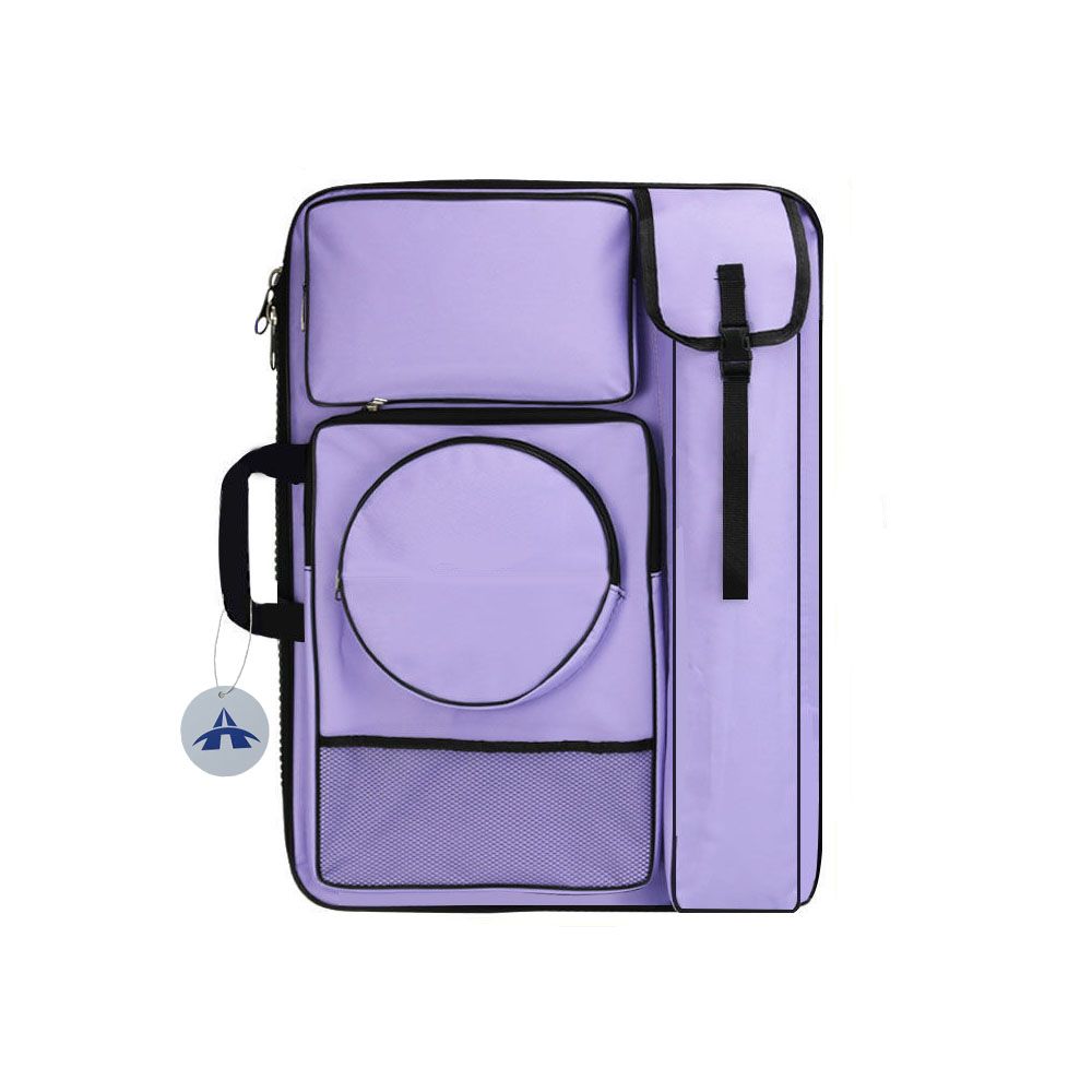 4K Canvas Multi-functional Drawing Board Bag Artist Portfolio Backpack ...