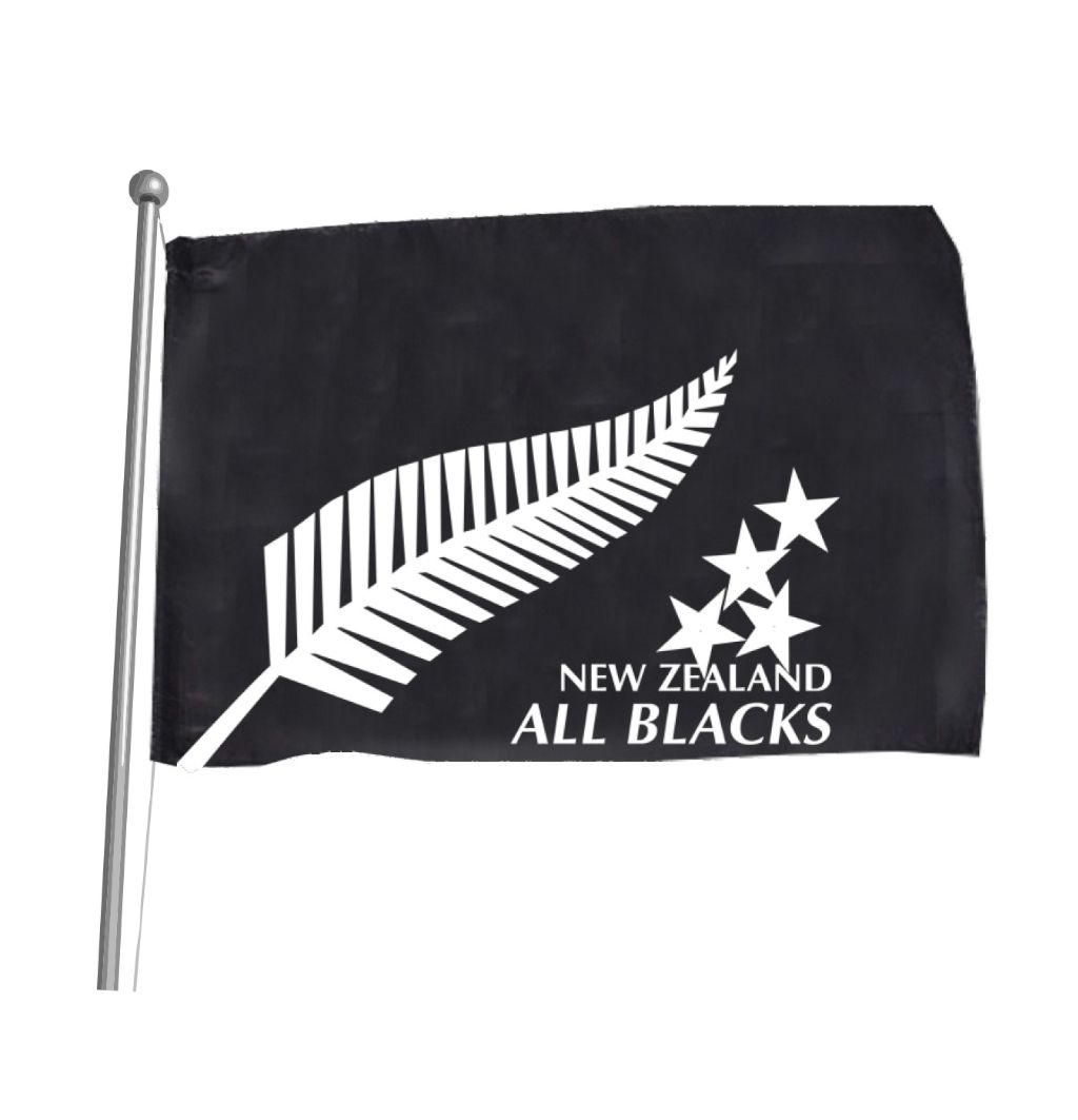 Flag - National - 1800mm x 1200mm - All Blacks | Shop Today. Get it ...