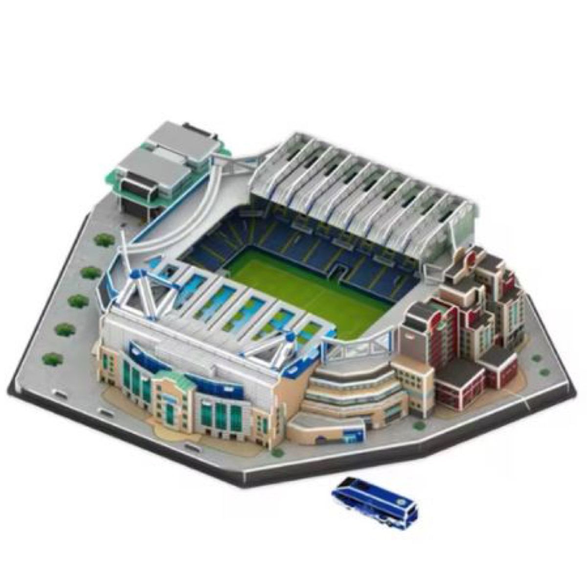 3D Puzzle of Chelsea FC Stamford Bridge Stadium - 108 Piece | Shop ...