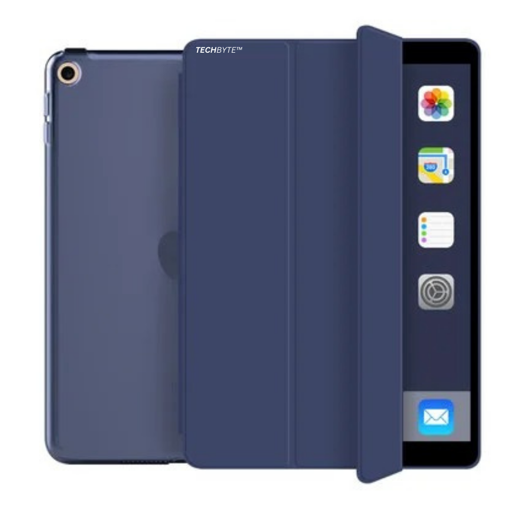 TechByte Smart Case & Stand for iPad 9th/8th/7th Generation - Navy Blue ...