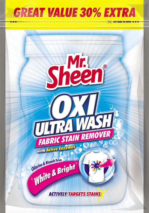 Shield Mr Sheen Oxi Ultra Wash White 30% Extra Value 520g | Shop Today ...
