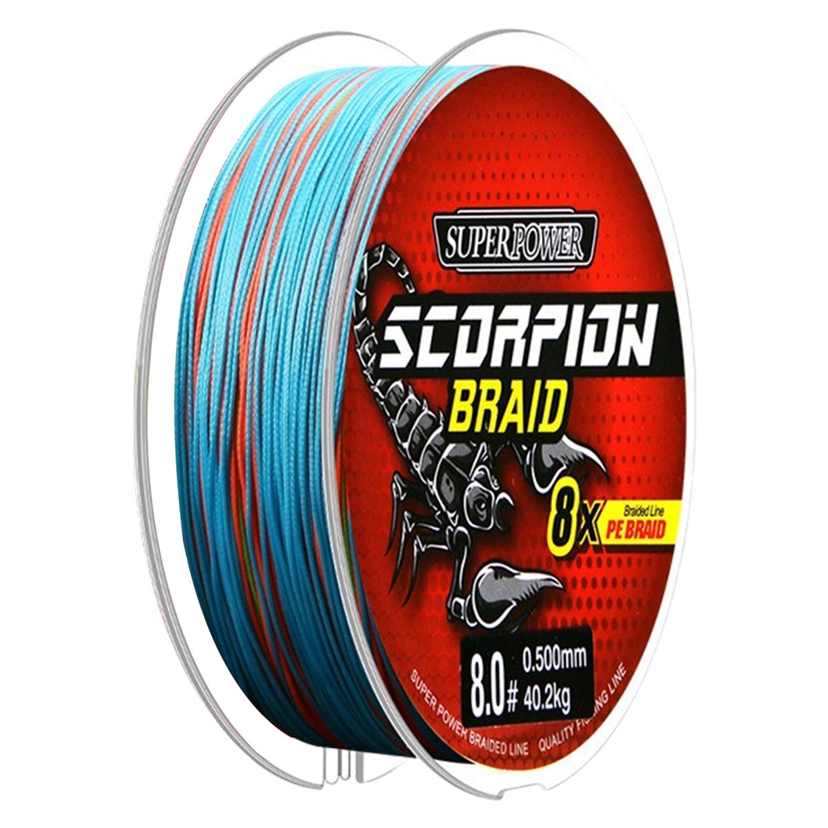 8 Ply Braided Line Fishing PE Line Colorful 100M 36.2KG/80LB | Shop Today. Get it Tomorrow ...