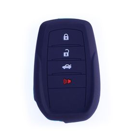 Silicone Car Key Protector Compatible with Toyota 4 Button Type 3 ...
