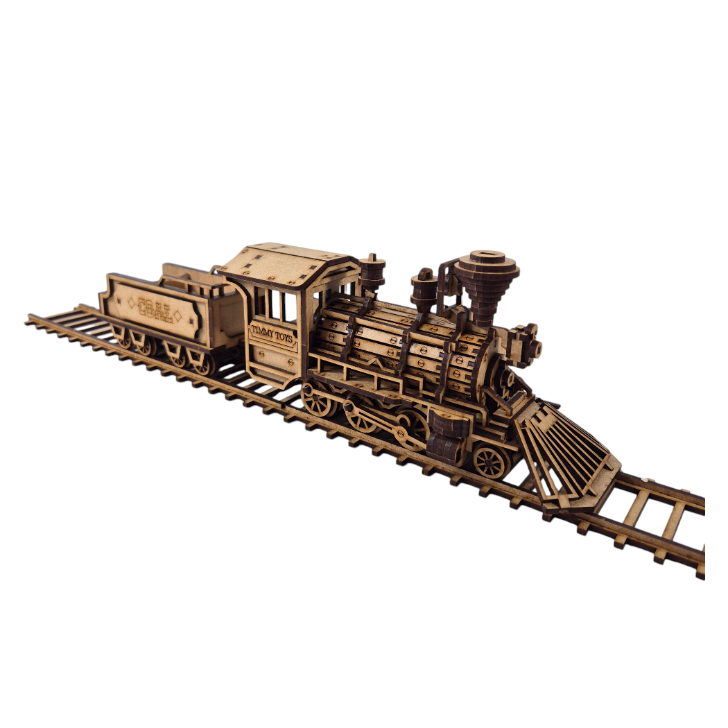 Timmy Toys Wooden 3D Puzzle - Western Steam Train Locomotive | Shop ...