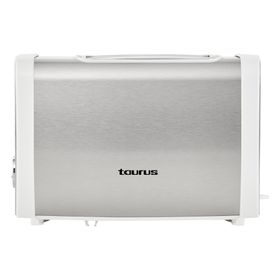 Taurus - "Arctic" 2 Slice Stainless Steel 7 Heat Settings Toaster ...