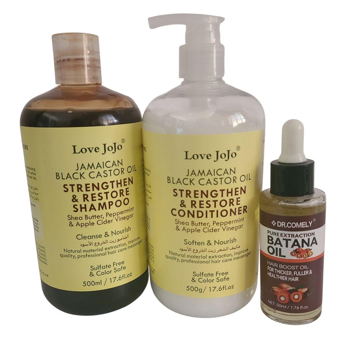 Love Jojo Shampoo & Conditoner and Batana Oil for Natural Hair | Shop ...