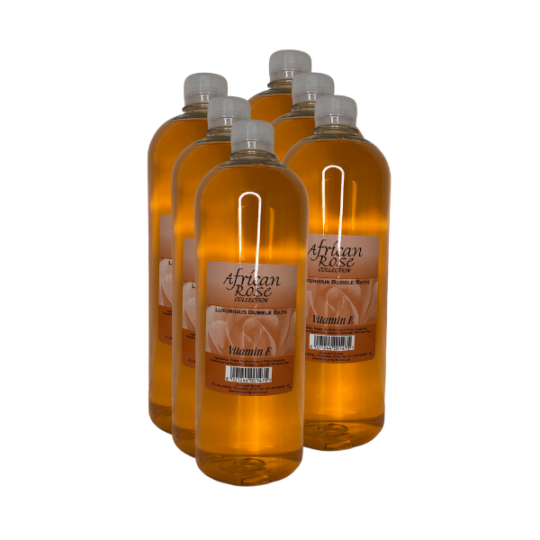 African Rose Collection Luxurious Bubble Bath - Vitamin E - 1 L - 6 ...