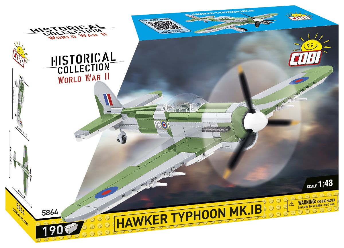COBI Hawker Typhoon Mk.1B Fighter Airplane Construction Model | Shop ...