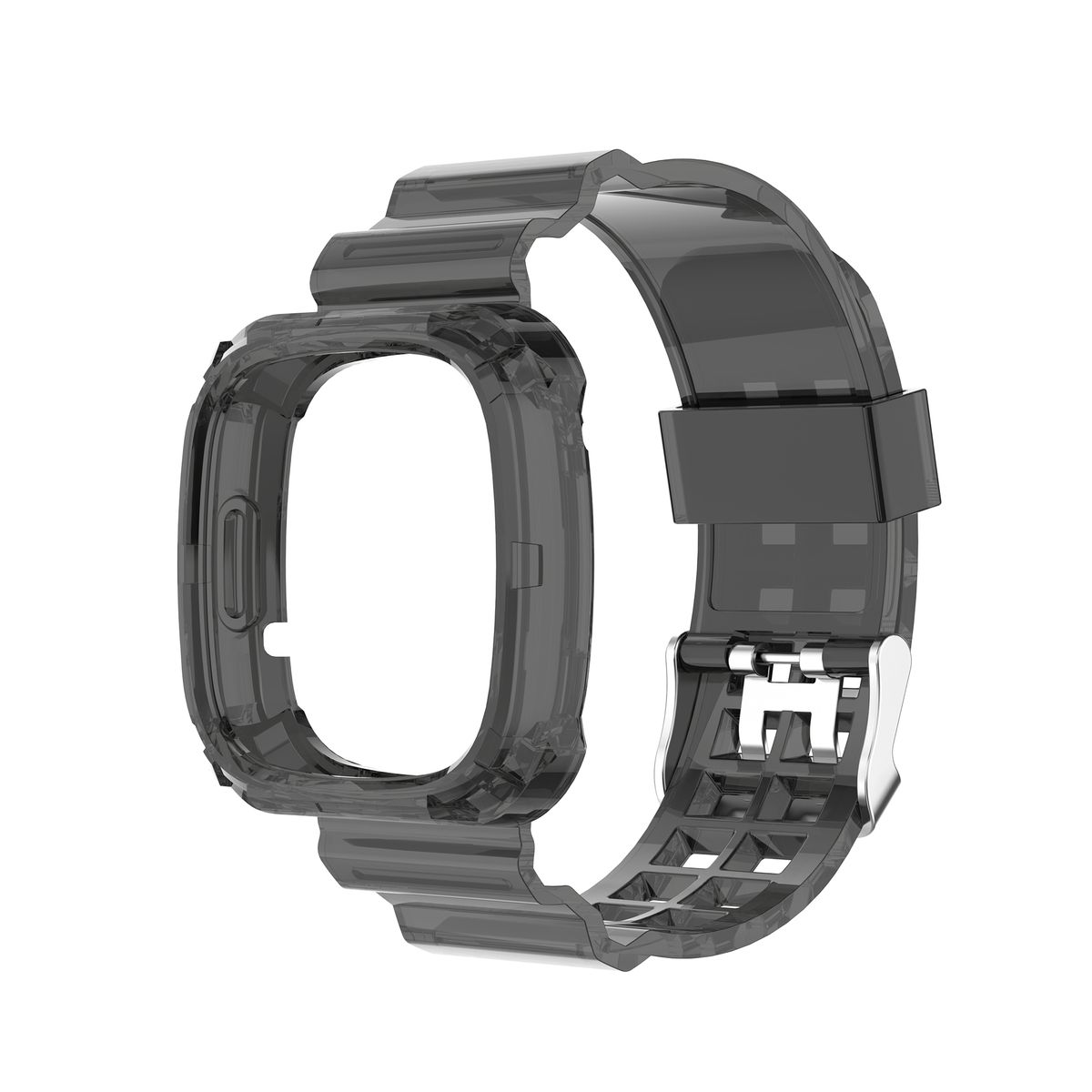 Rocco Tech - TPU Strap With Case For Fitbit Versa 3 & Fitbit Sense ... Rocco Tech - TPU Strap With Case For Fitbit Versa 3 & Fitbit Sense ...