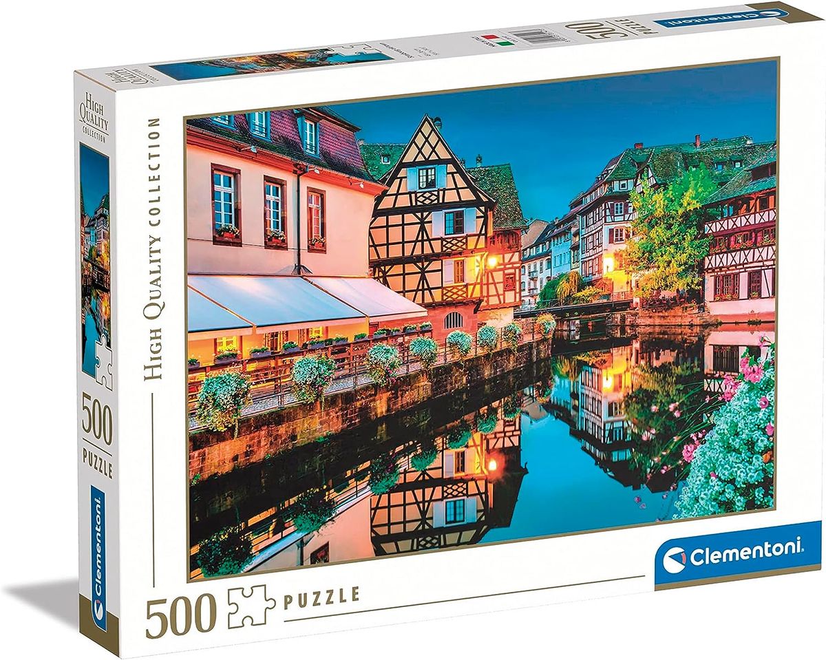 Clementoni 500 Piece Puzzle Strasbourg Old Town | Shop Today. Get it ...
