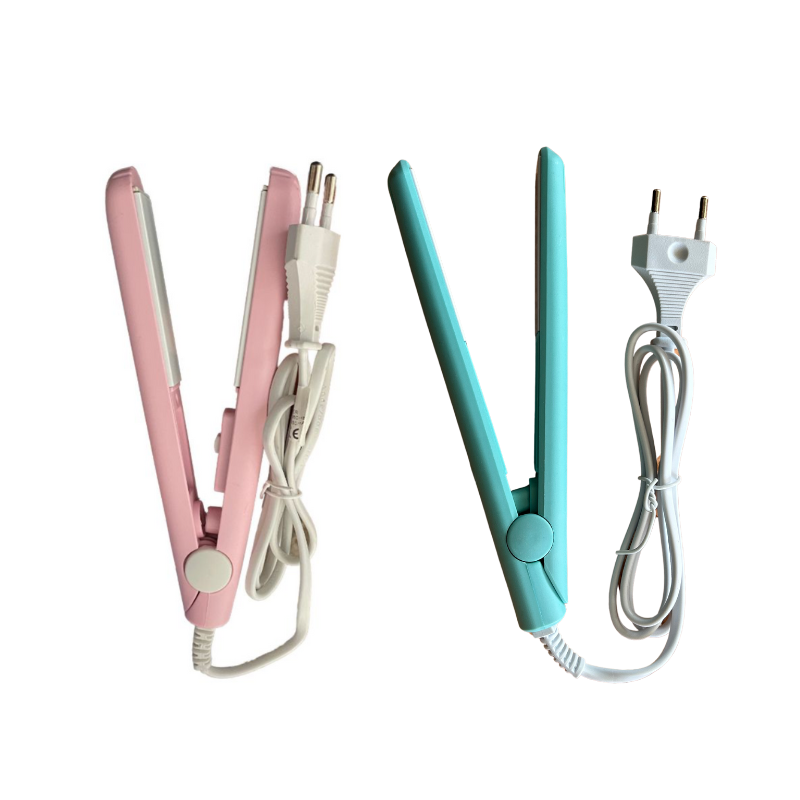 Mini Travel Straightener - Pink and Baby Blue - 2 Pack | Shop Today ...