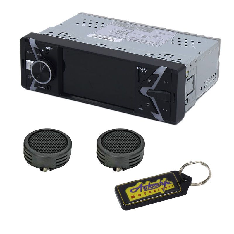 Targa 4" TFT Display Digital Media Receiver & Evo Tweeters & Key Holder ...