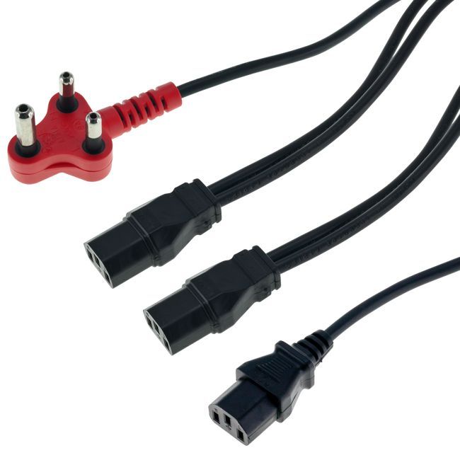 SA Plug Dedicated 3 Headed Kettle Cable 3.8m (Printers, Monitors ...