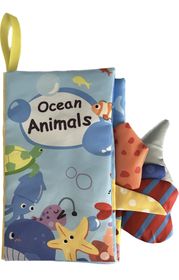 Baby Ocean Animals 3D Cloth Book | Shop Today. Get it Tomorrow ...