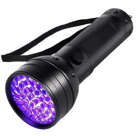 UV Flashlight Black Light 51 LED 395 NM Pet Urine Detector for Scorpion ...