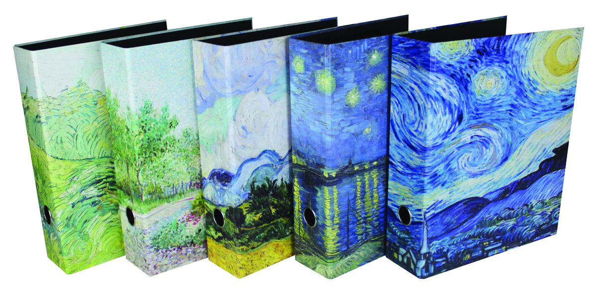 Files Van Gogh Lever Arch 10 Pack Special | Shop Today. Get it Tomorrow! | takealot.com