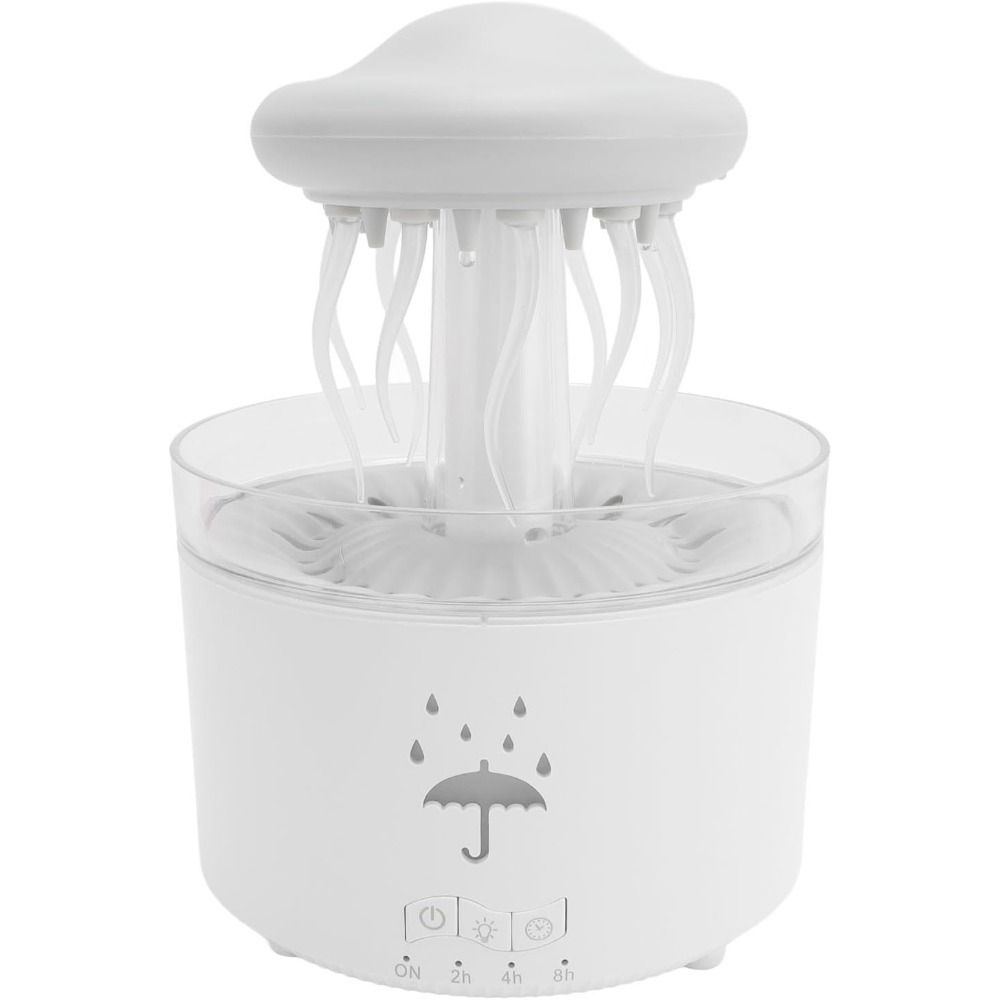 Humidifier for Bedroom, Rotating Umbrella Diffuser with Rain Drop ...