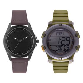 Bad Boy Hunt Analogue & Digi 100M-WR Watch Set | Shop Today. Get it ...