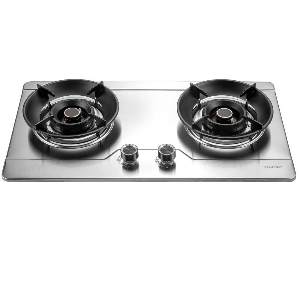 Modern Premium Two Eye Burner Stainless Steel Gas Stove RH-6003 | Shop ...