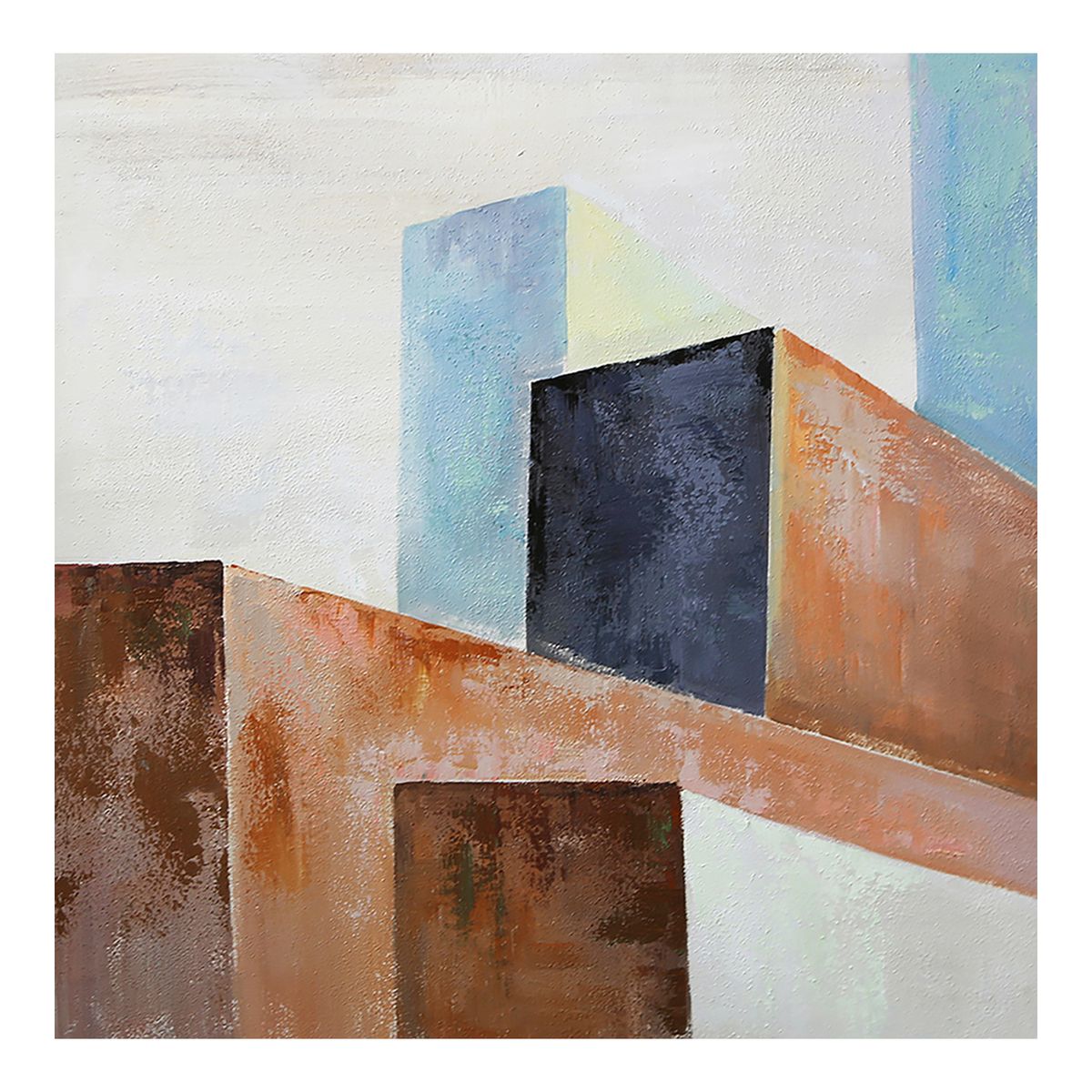 Wall Art Canvas - Building Blocks - 100 x100 | Shop Today. Get it ...