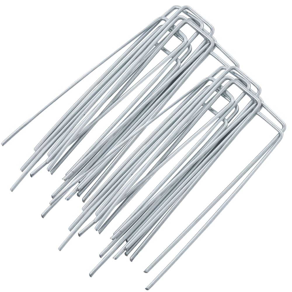 Garden Camping 50 Pieces Multi-Use Gazebo Ground Cover Tarpaulin Pegs ...