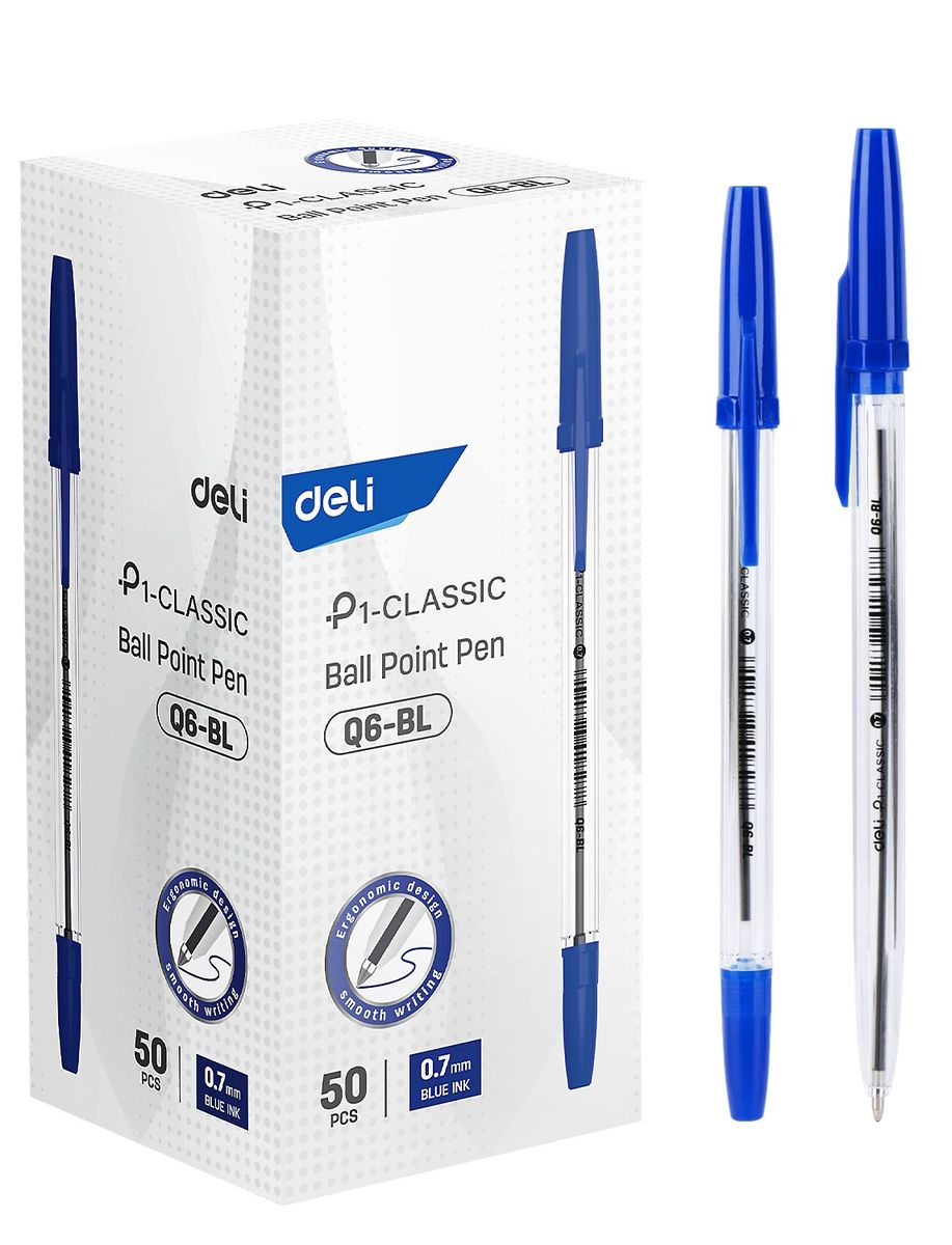 Ball Point Pen - Clear Barrel 0.7mm | Shop Today. Get it Tomorrow ...