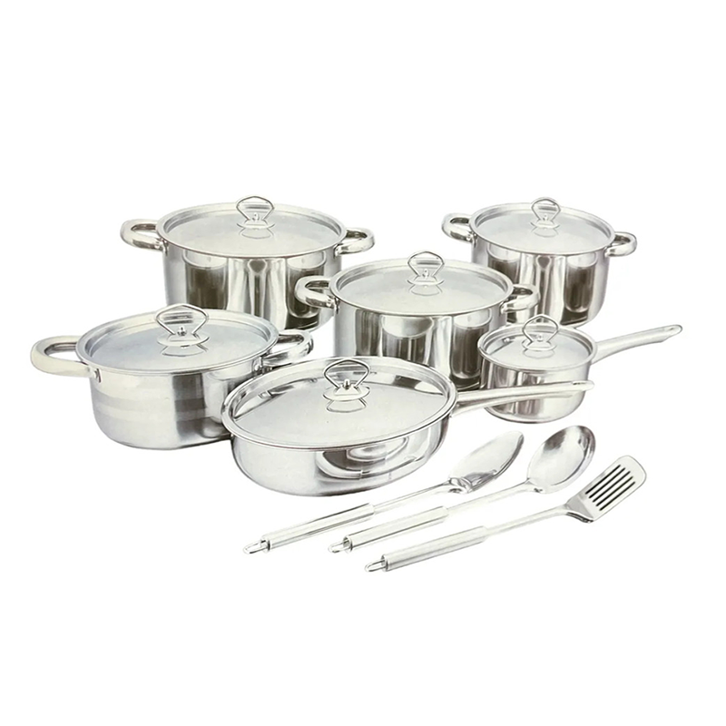 Stainless Steel Cookware Set DOLPH -15 Piece | Shop Today. Get it ...