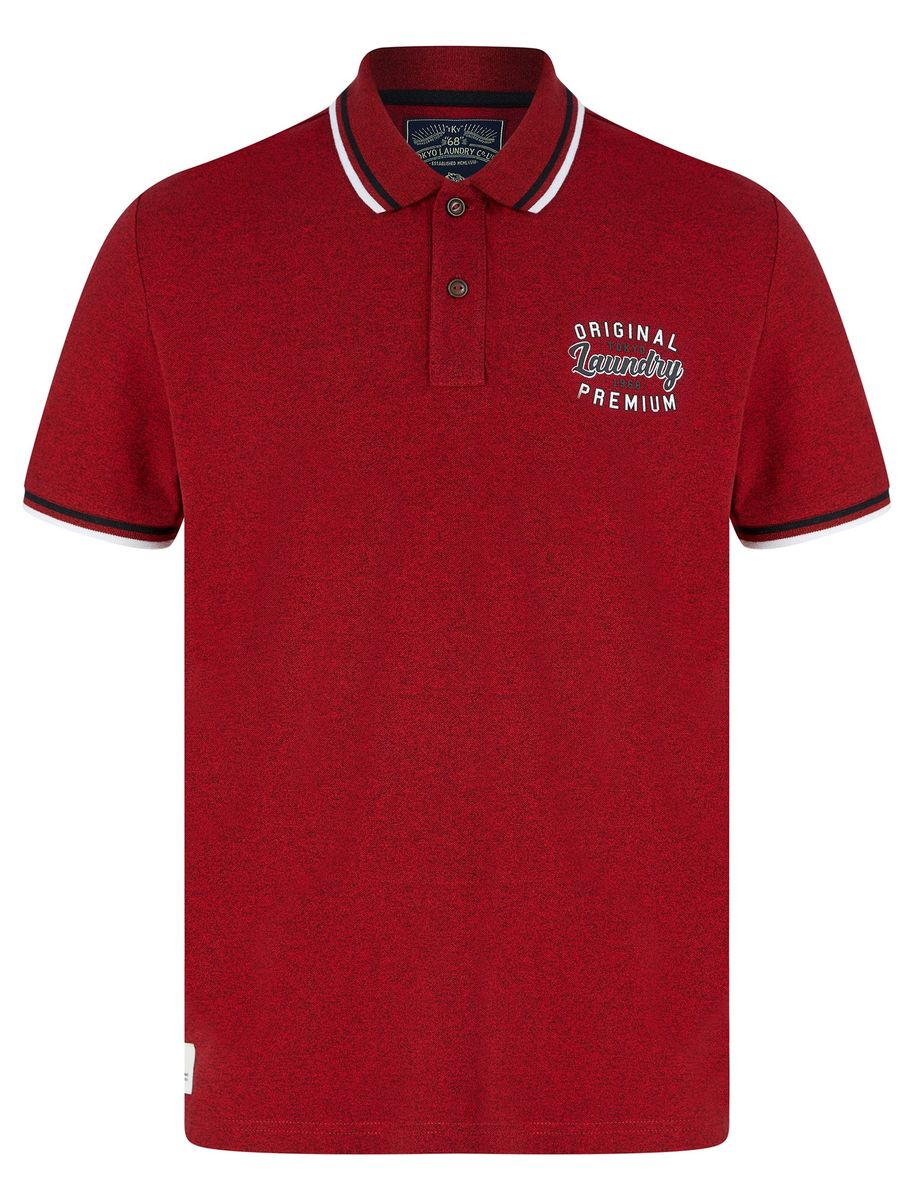 Tokyo Laundry Mens - Masses Polo Shirt in Red Grindle (Parallel Import ...