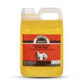 2lt -Moore's Neatsfoot Compound Oil For All Leather Care and Treatment ...