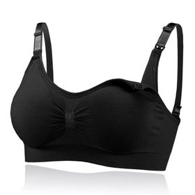 Nursing Bra Maternity Breastfeeding Pregnancy Bralette Wireless ...