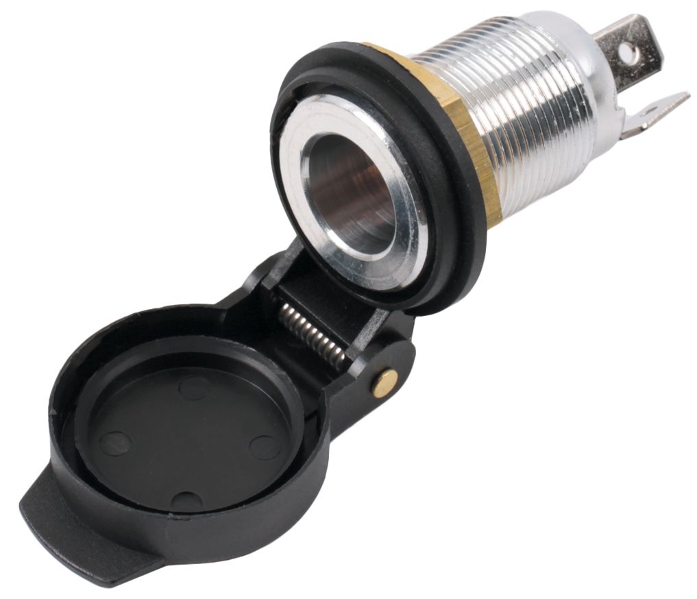 12v Power Socket 15amp Aluminium | Shop Today. Get it Tomorrow ...