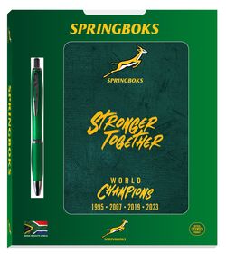 Springbok World Champions Printed Cover A5, Giftset | Shop Today. Get ...