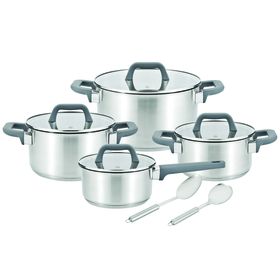 Bennett Read Supreme Cuisine 10 Piece Stainless Steel Cookware Set ...