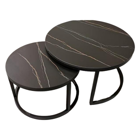 A Set of Two Round Nested Coffee Tables | Shop Today. Get it Tomorrow ...