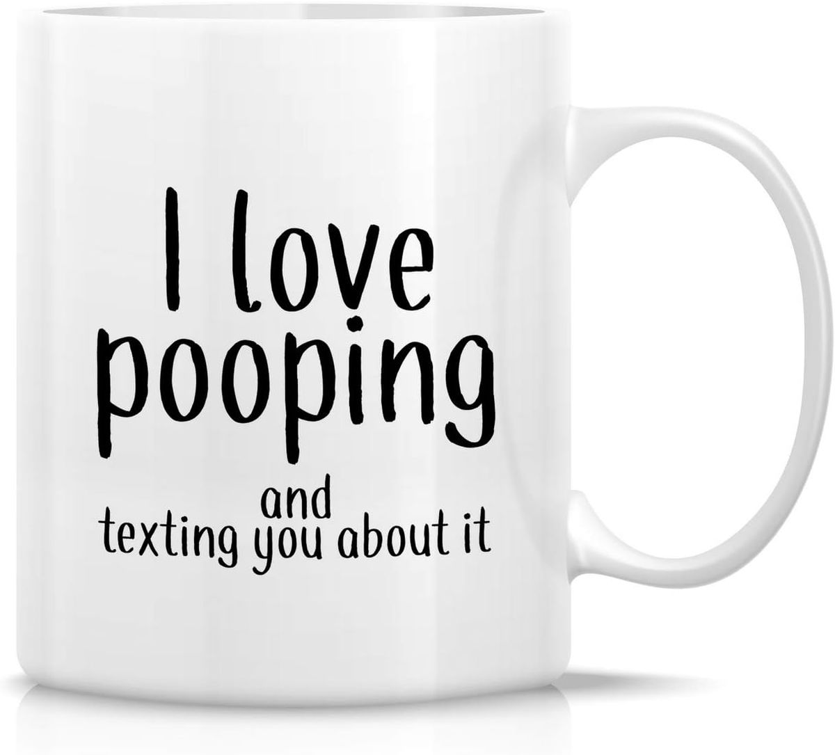 I Love Pooping Anniversary Christmas Birthday Anniversary Gift Mug ...