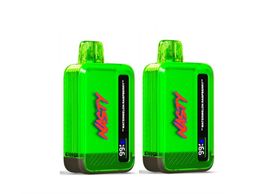 Nasty Bar 9000 Puffs Disposable Vape - Watermelon Raspberry - 2 Pack ...