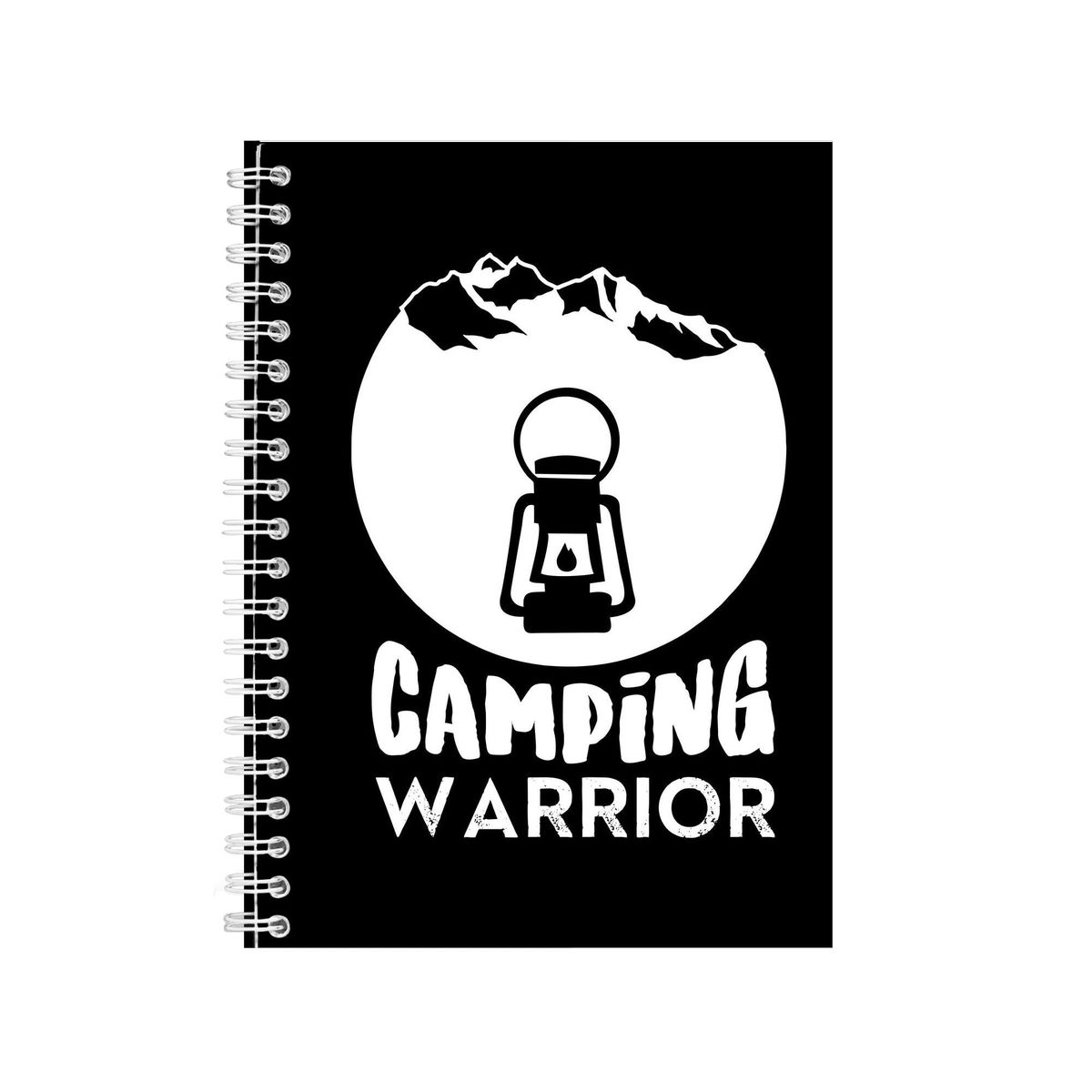 Camping Warrior Notebook Camper Gift Idea Writing Book Notepad Pad 33 ...