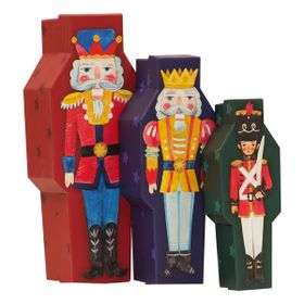 3 Nested Christmas Gift Boxes - Nutcracker | Shop Today. Get it ...