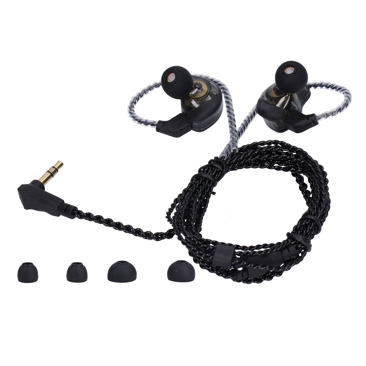 Wired bass boost earbuds no mic black | Shop Today. Get it Tomorrow ...