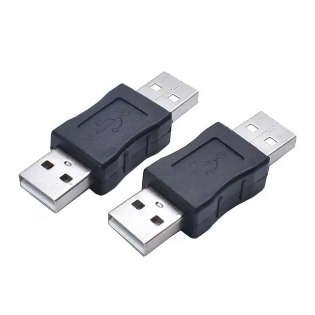 CTDW 2 x USB Male to Male Converter Adapter for Cable Gender Change ...