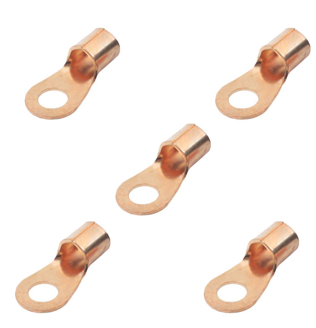 DrLight 5 Piece 200ah Battery Terminal Eye Type -Cable Terminal Set ...