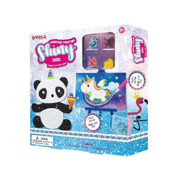Sew-Star Shiny Diamond Painting Easel - Make Your Own kit | Shop Today ...