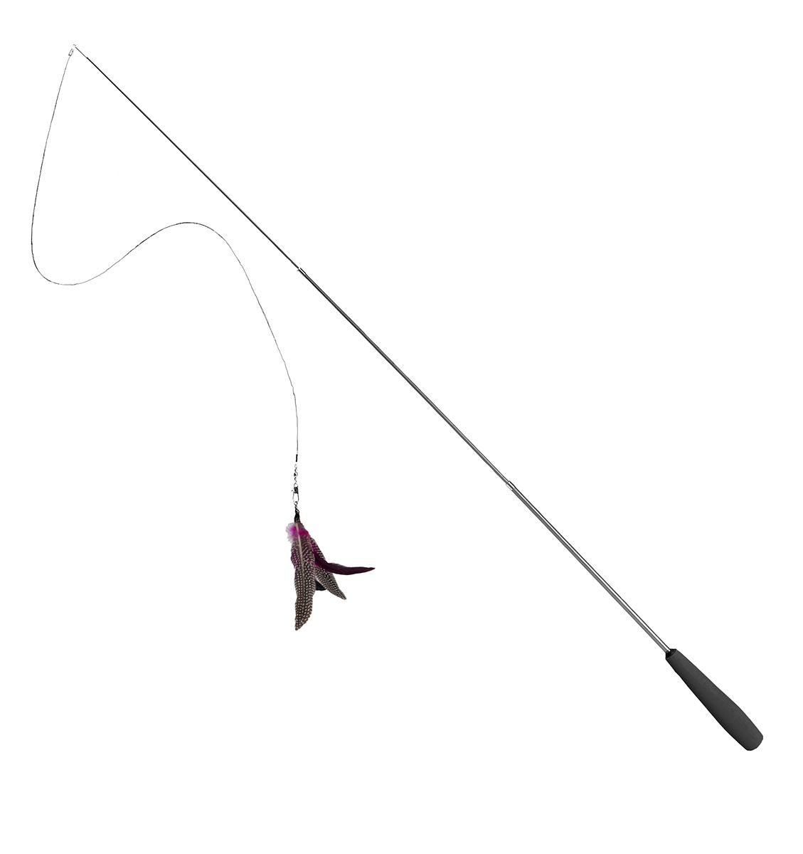 zaBird - Interactive Cat Toy Rod (Black) | Shop Today. Get it Tomorrow ...