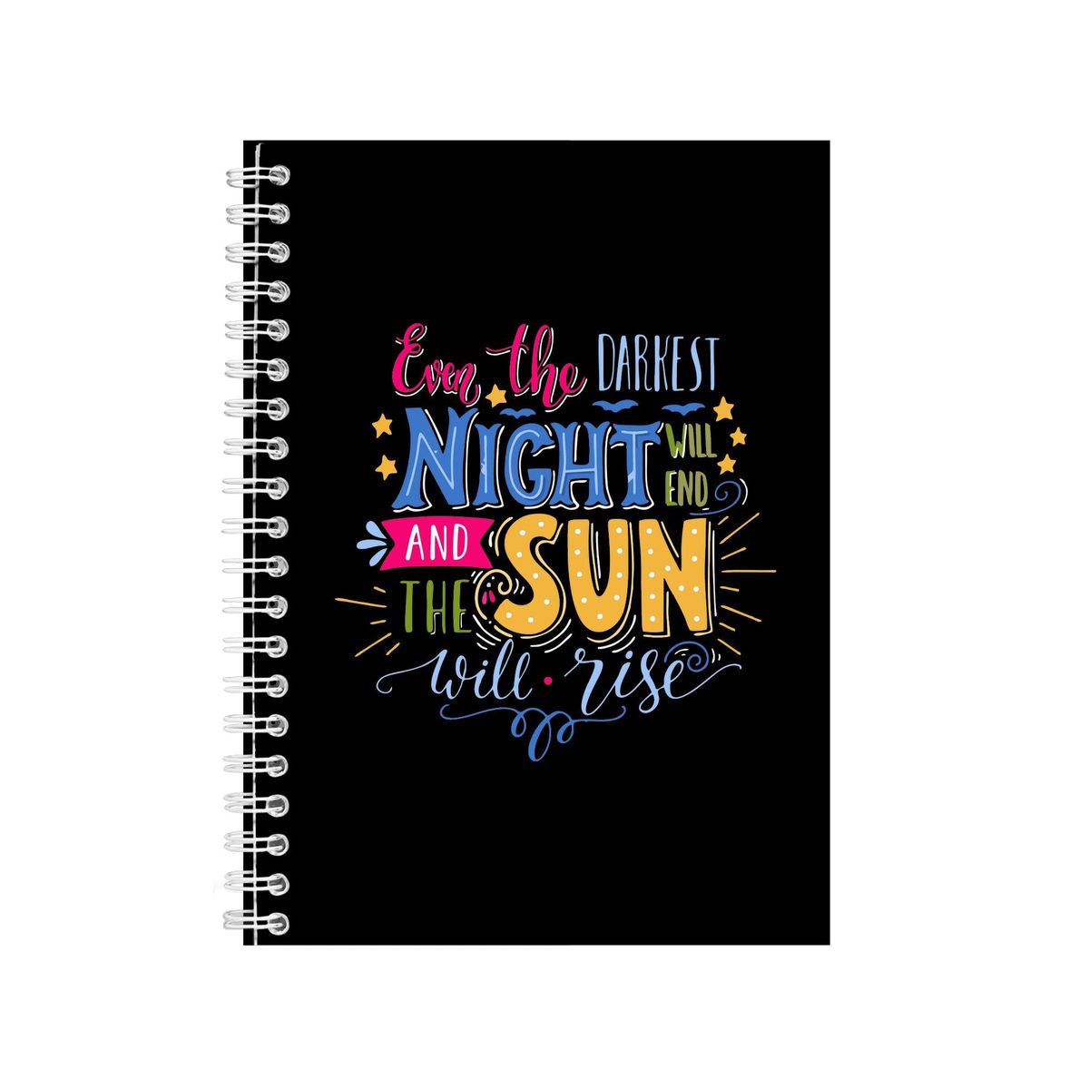 Motivational Notebook Inspirational Gift Idea Writing Book Notepad Pad ...